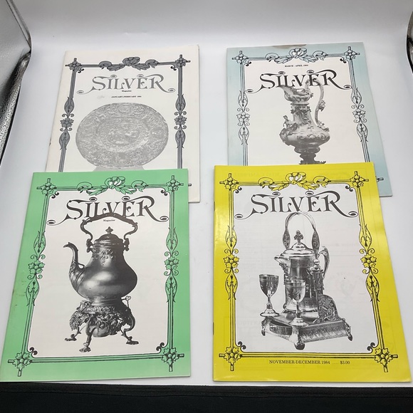 Silver Magazine | Other | Complete 984 Set Of Silver Magazine | Poshmark
